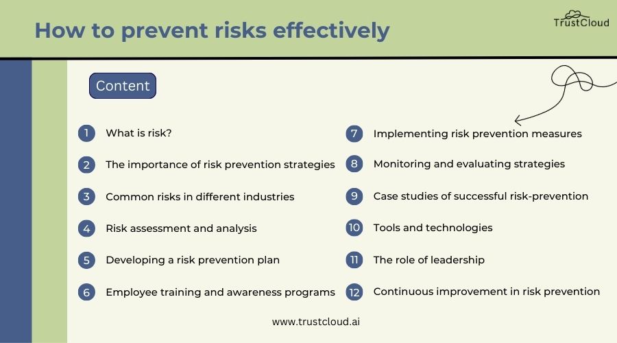 How to prevent risks effectively - 5 important strategies