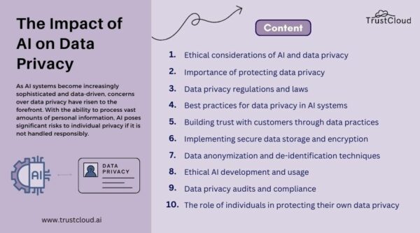 Data privacy and AI: ethical considerations and 8 best practices