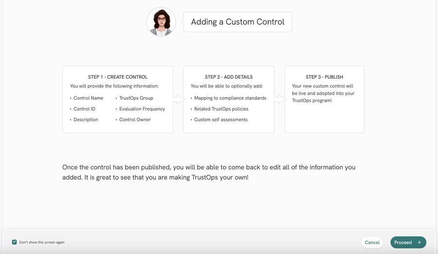 Adding Controls in TrustOps